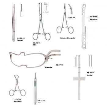 Basic ENT Instrument Set – PT ESA MEDIKA MANDIRI