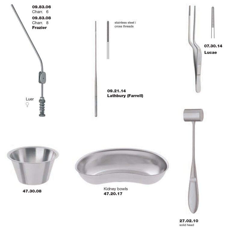 Basic ENT Instrument Set – PT ESA MEDIKA MANDIRI