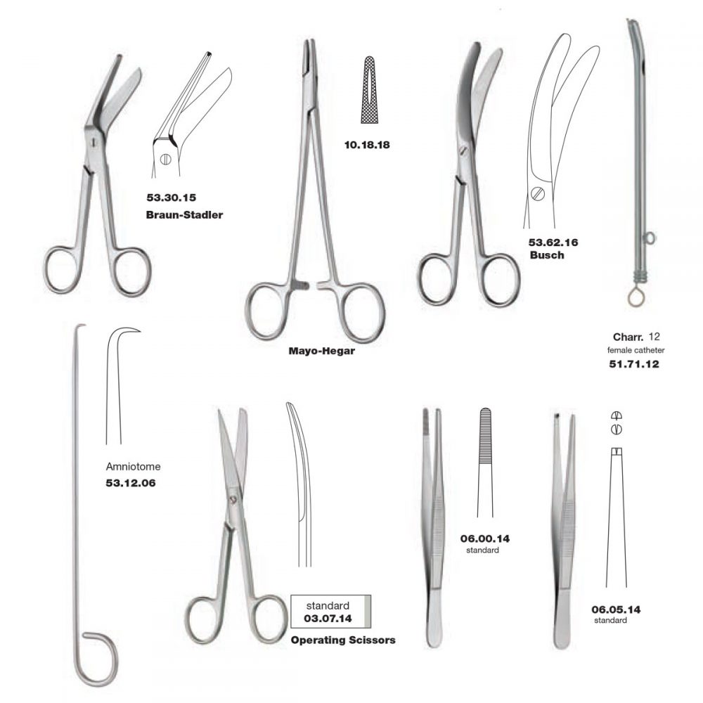 Partus Instrument Set – PT ESA MEDIKA MANDIRI